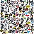 Amazon.com: Batman Sticker Pack Die Cut Vinyl Large Deluxe Stickers ...