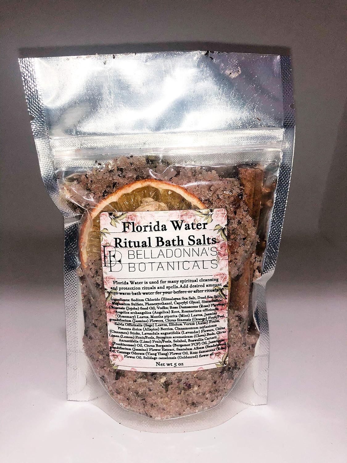 Amazon.com: Florida Water Ritual Bath Salts: Handmade