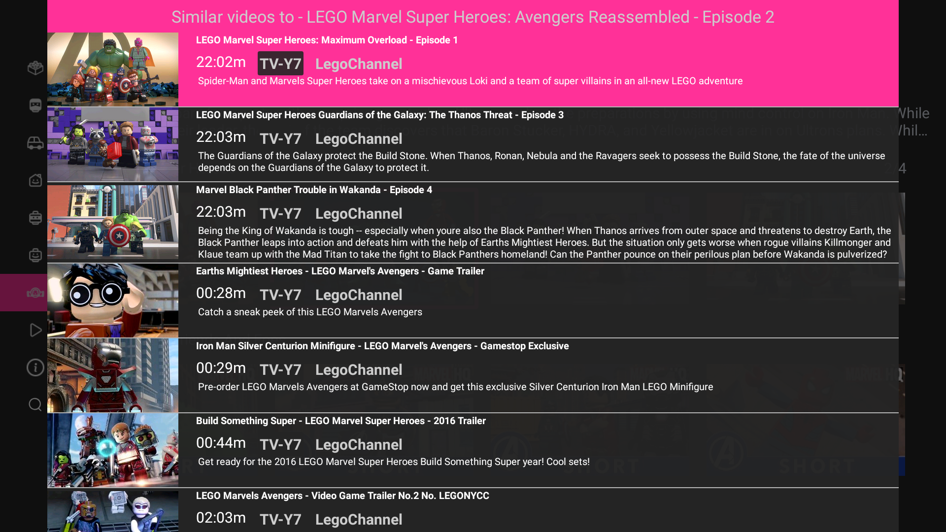 LEGO Channel:Amazon.com:Appstore for Android
