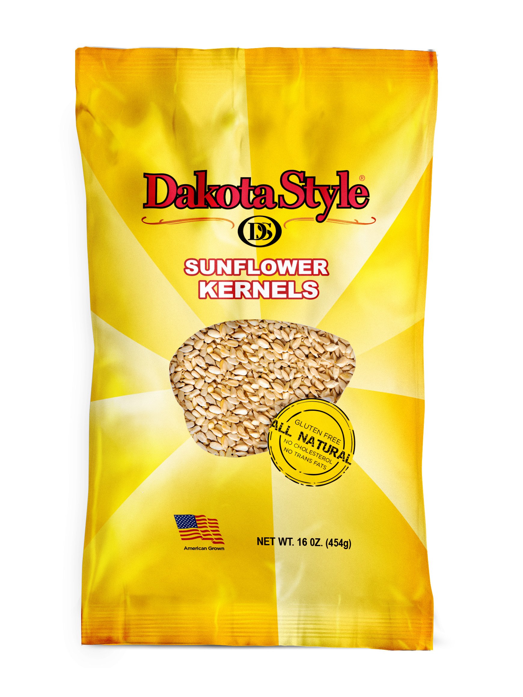 Amazon.com : Dakota Style Sunflower Kernels, Honey Roasted, 8 Ounce ...