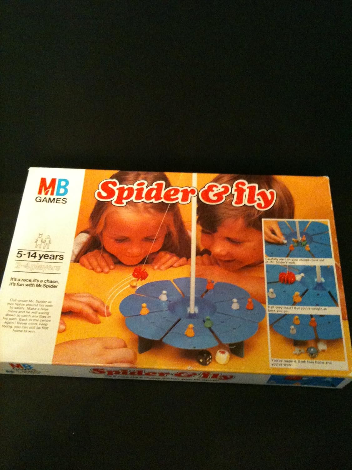 SPIDER & FLY VINTAGE BOARD GAME 1977: Amazon.co.uk: Toys & Games