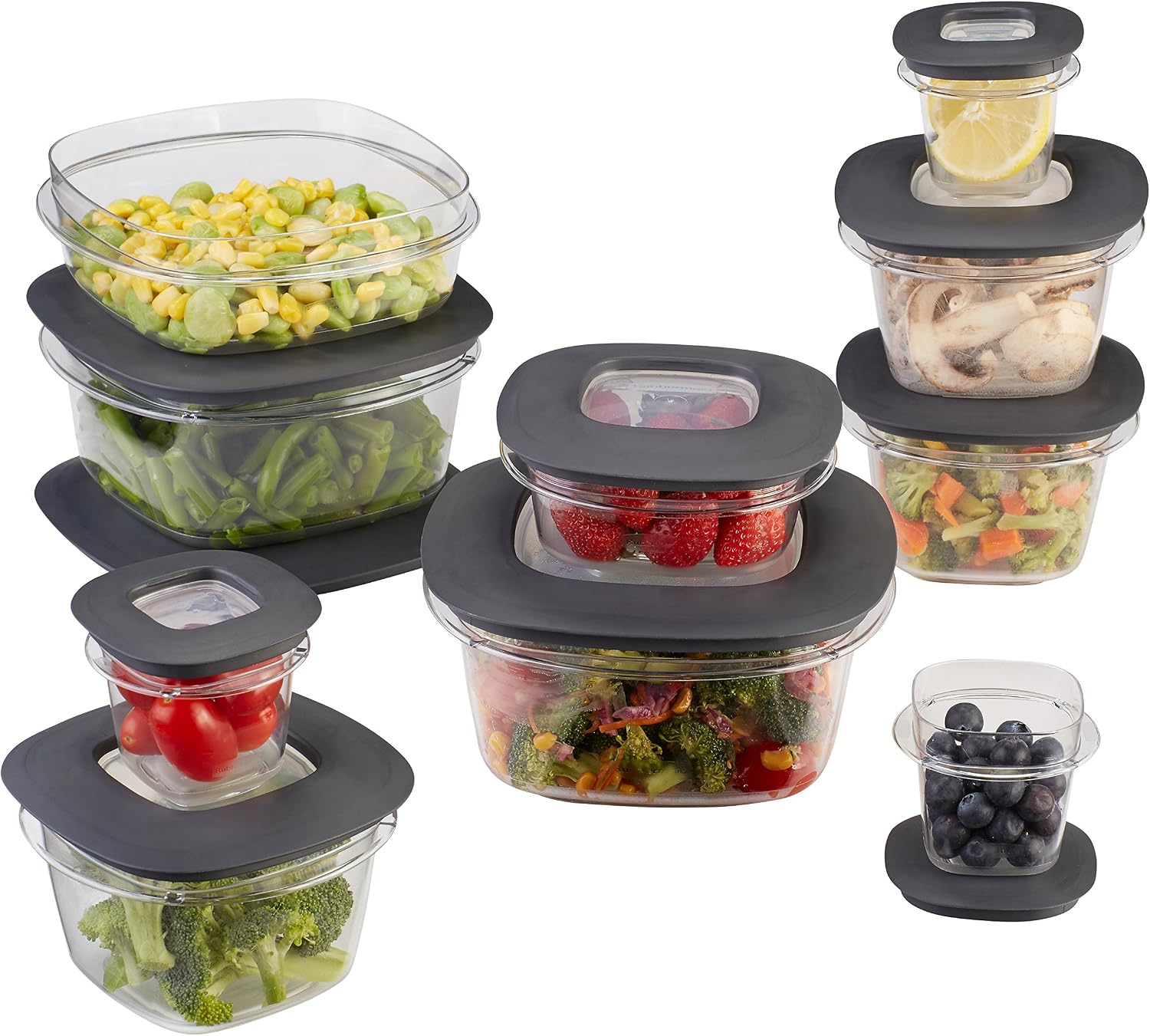 Amazon Rubbermaid Premier Easy Find Lids Meal Prep And Food
