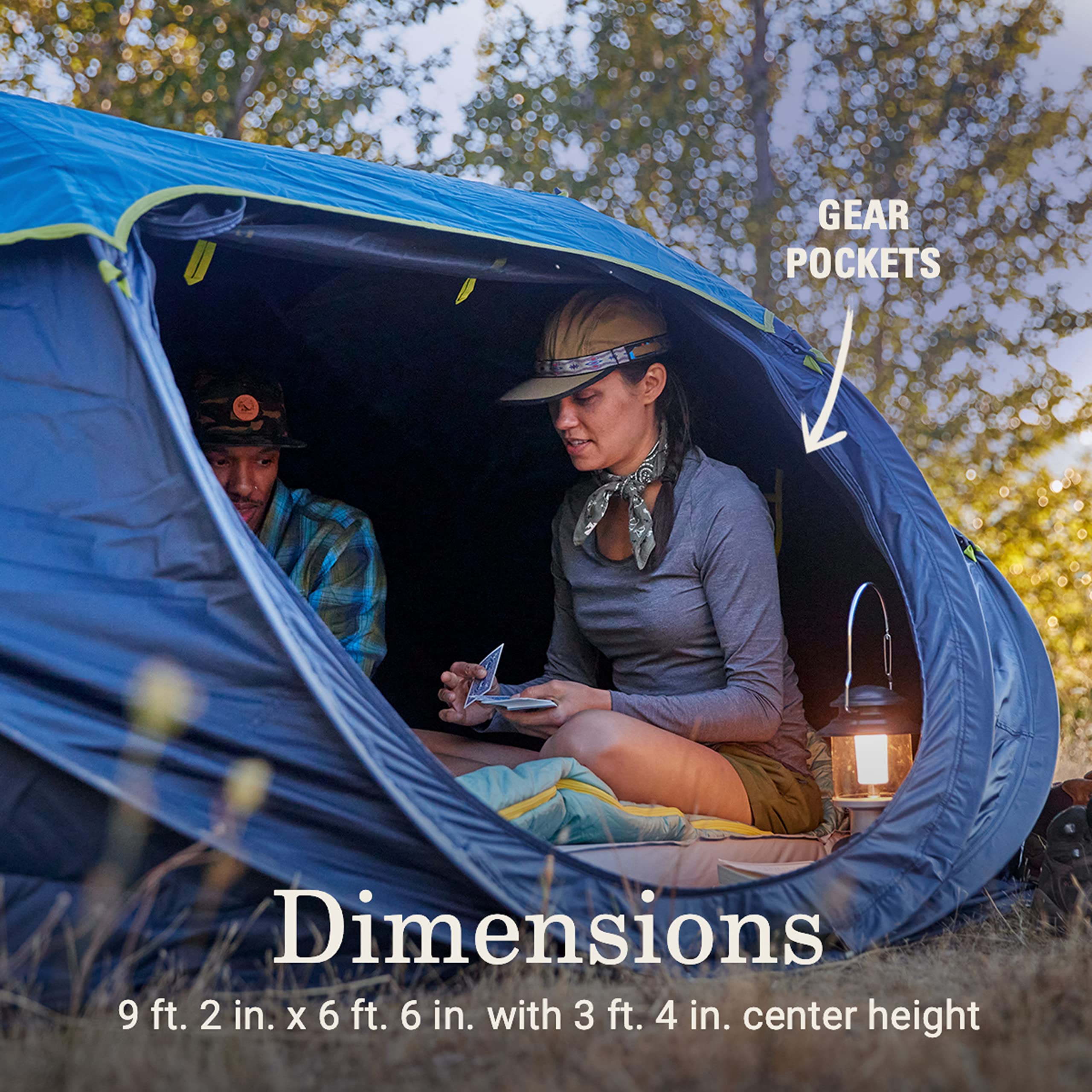 Mua Coleman Pop-Up Camping Tent with Dark Room Technology, 2/4 Person ...