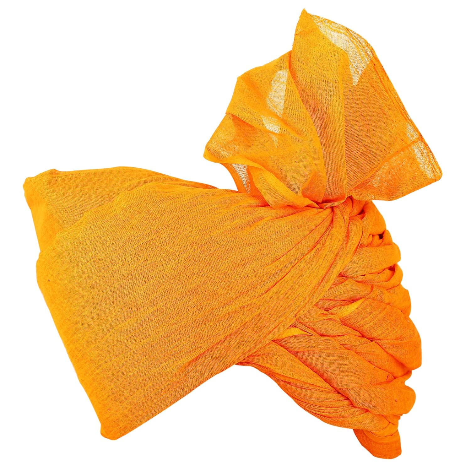 Om Shiv Shekhawati Men's Wedding Orange Color Cotton Safa/Pagdi/Turban ...