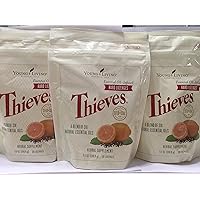 Amazon.com: Thieves Hard Lozenges 30 ct (3 Packages) by Young Living ...