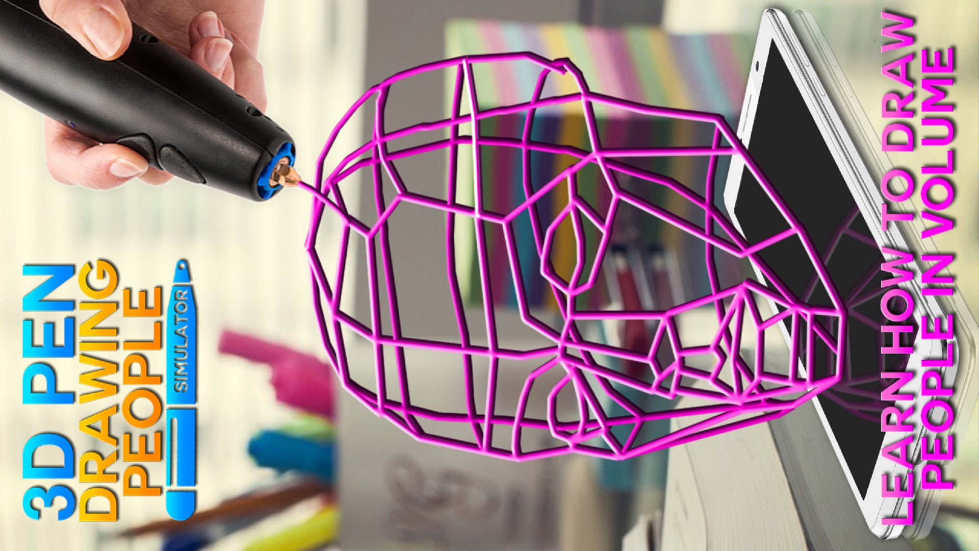3D Pen Drawing People Simulator:Amazon.in:Appstore for Android