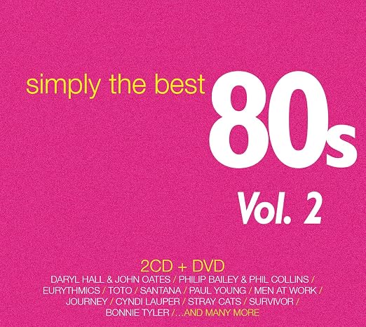 Various Artists - Simply The Best 80s Volume 2 / Various (2CD+DVD ...