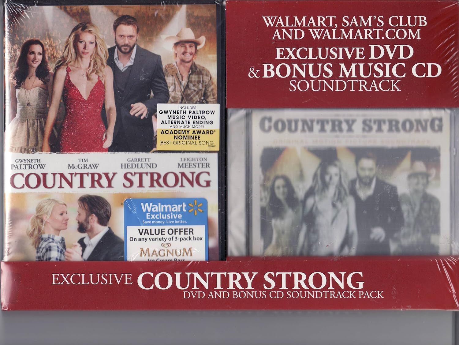 Amazon.com: Country Strong DVD and Music CD Soundtrack LIMITED EDITION ...