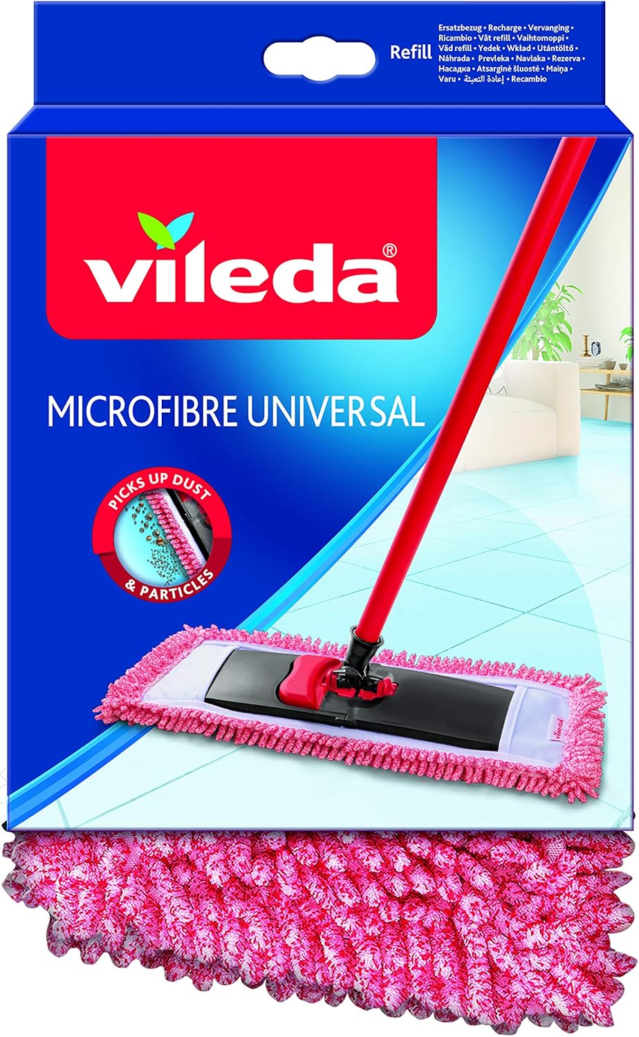 Vileda 132156 Style - Ricambio per mocio in ciniglia: Amazon.it: Casa e ...