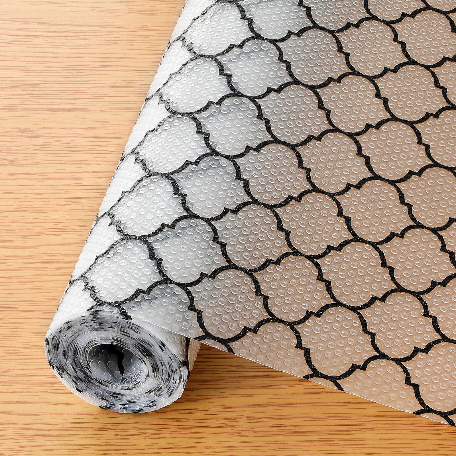 Cooyes Shelf Liner, Non Adhesive Drawer and Cabinet Liner, EVA Washable ...