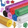Amazon.com: Fainne 8 Pcs Craft Foam Sheet Roll, 39''x13'' Colorful EVA ...