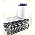Amazon.com: White Slap Can Cooler Blanks-Sublimation or Vinyl. Neoprene ...