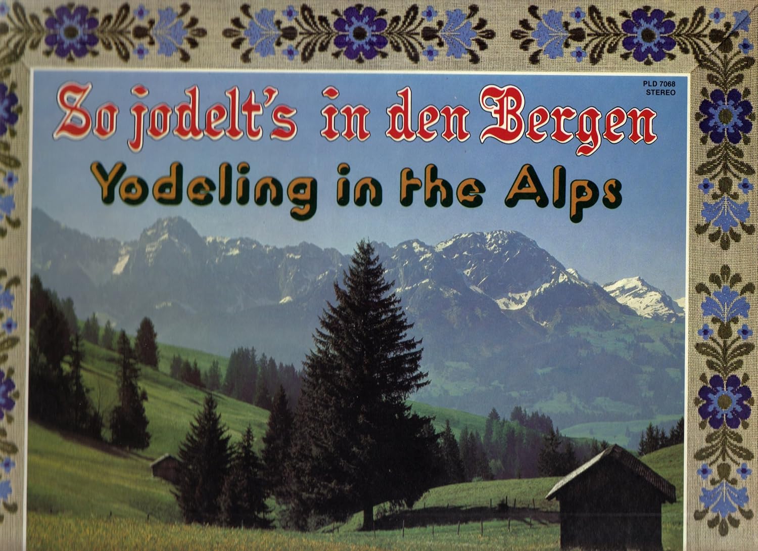 Various Artists - Yodeling in the Alps So jodelt's in den Bergen (LP ...