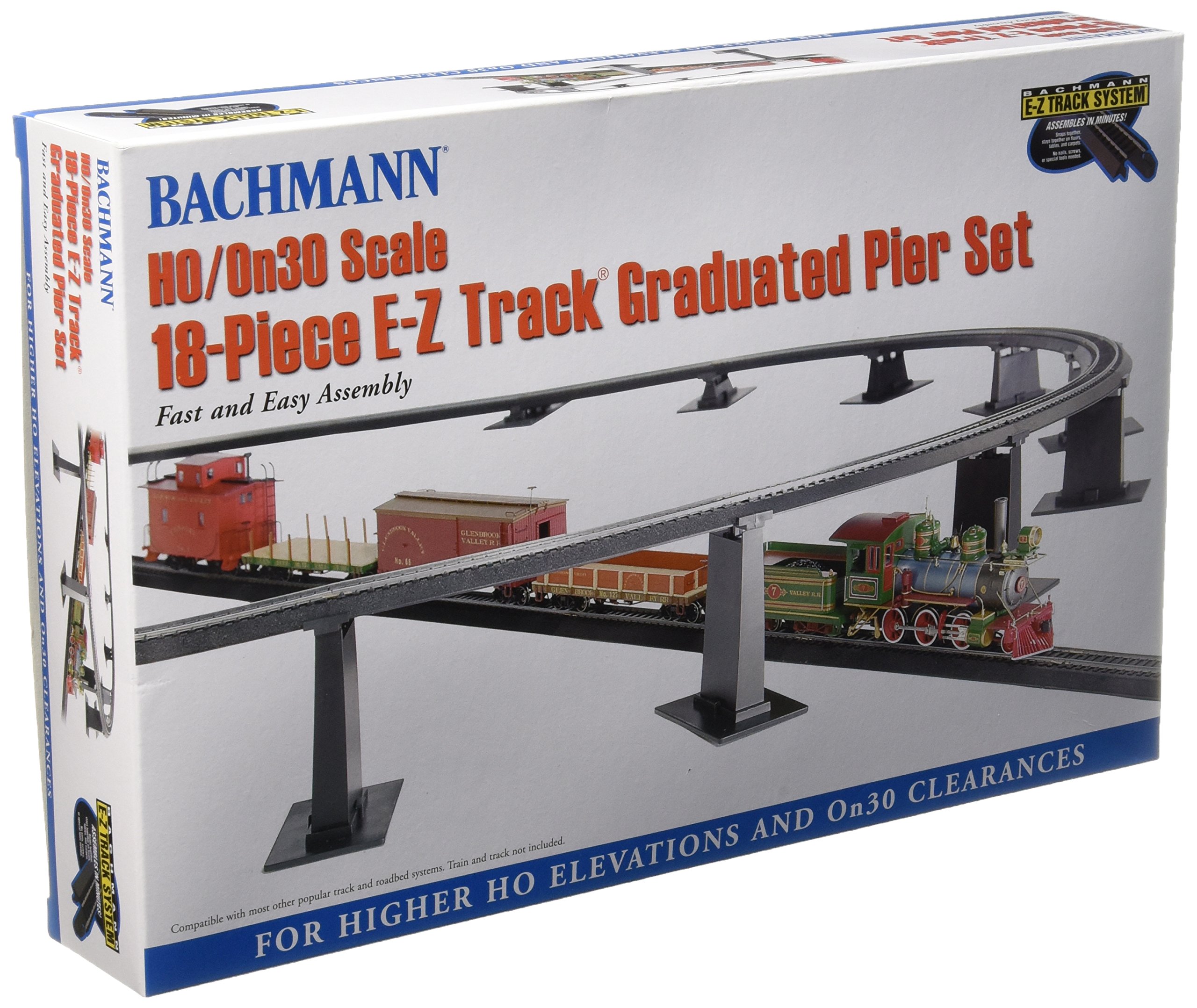 Mua Trains 18 PC. E-Z TRACK GRADUATED PIER SET - For Use with HO or ...