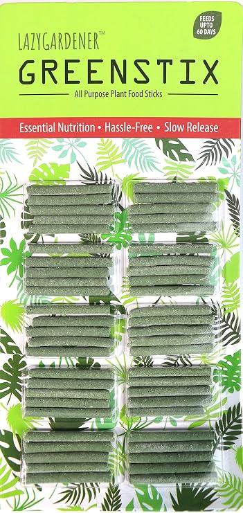 Buy Lazy Gardener GreenStix All Purpose Plant Fertilizer Sticks for Pot ...