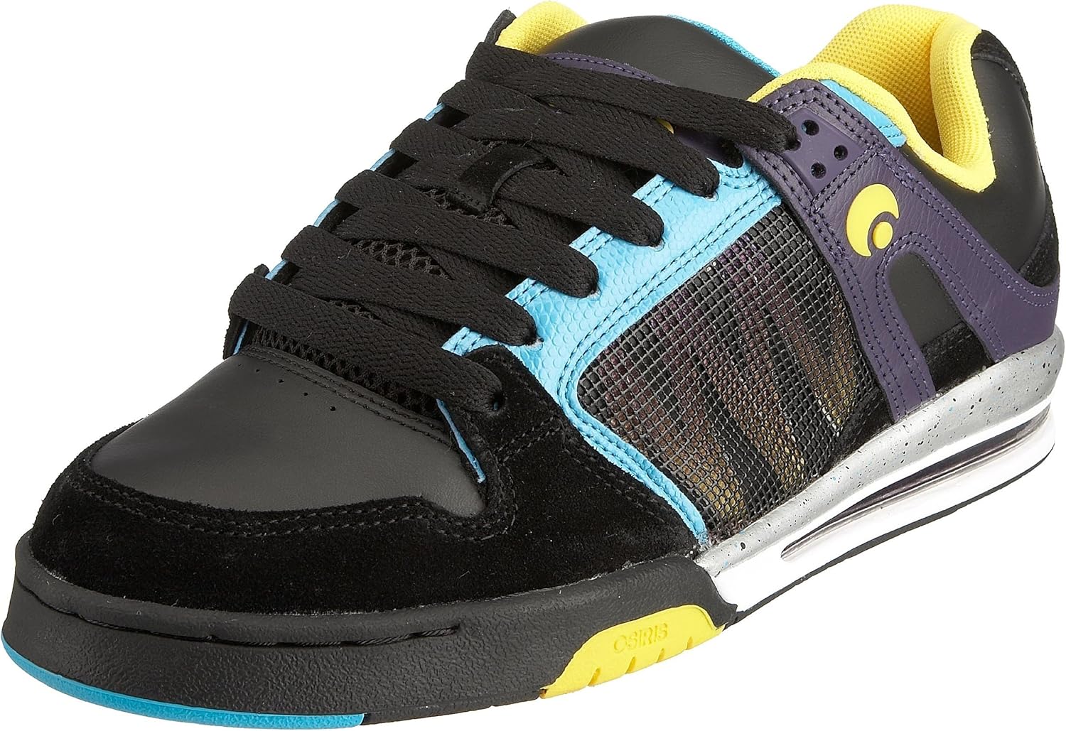 Osiris Men's Pixel Trainer Black/Purple/Bit 1196955 4 UK: Amazon.co.uk ...