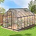 Amazon.com : Polar Aurora 8x12 FT Greenhouse, Quick Aluminum Assembly ...