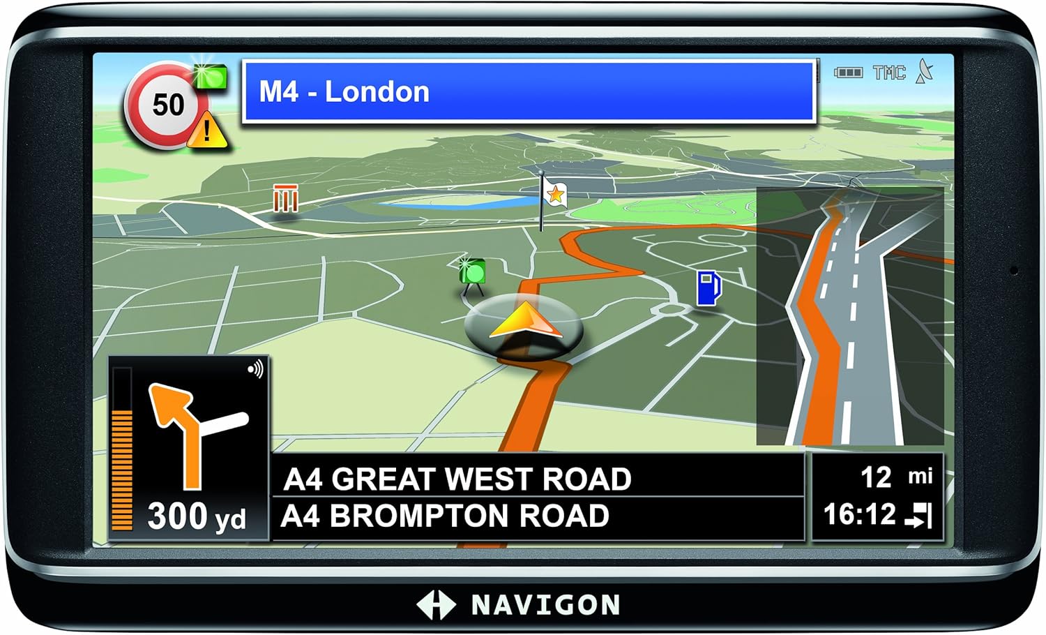 Navigon 70 Premium Live Navigationssystem 5 Zoll: Amazon.de: Elektronik