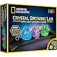 Amazon.com: NATIONAL GEOGRAPHIC Crystal Growing Kit - 3 Vibrant Colored ...