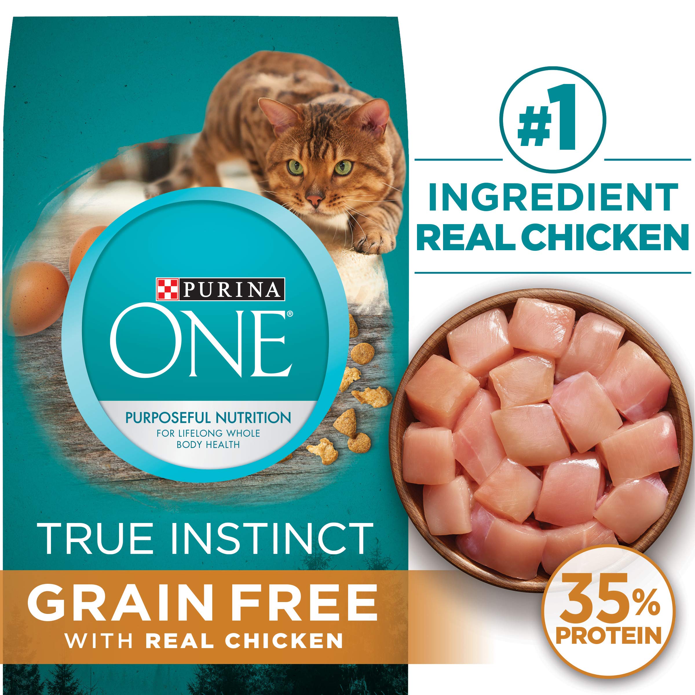 Purina ONE True Instinct Grain Free High Protein Natural Formula Adult 