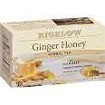 Amazon.com : Bigelow Tea Ginger Honey plus Zinc, 18 Count (Pack of 6 ...