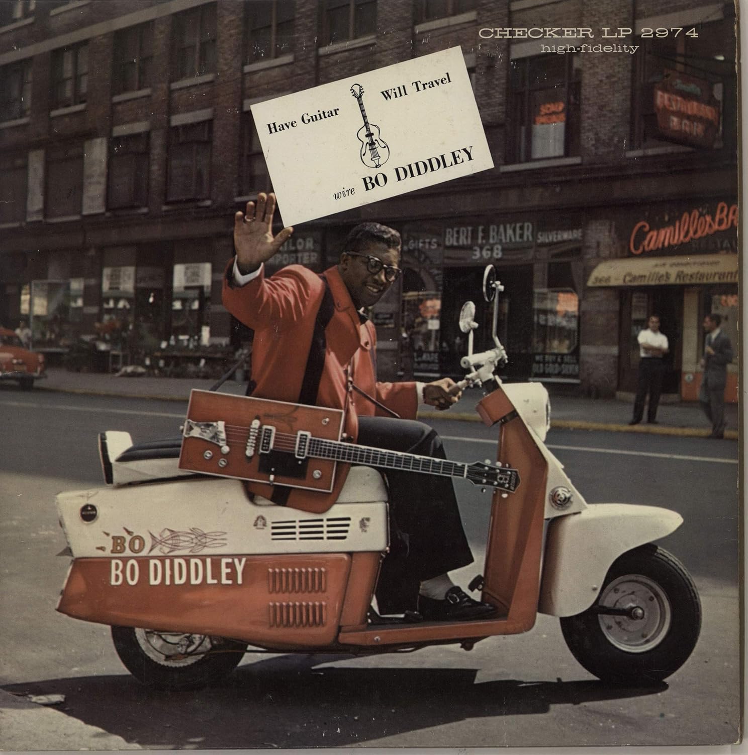 Bo Diddley - Have Guitar Will Travel LP (Vinyl Album) US Checker ...