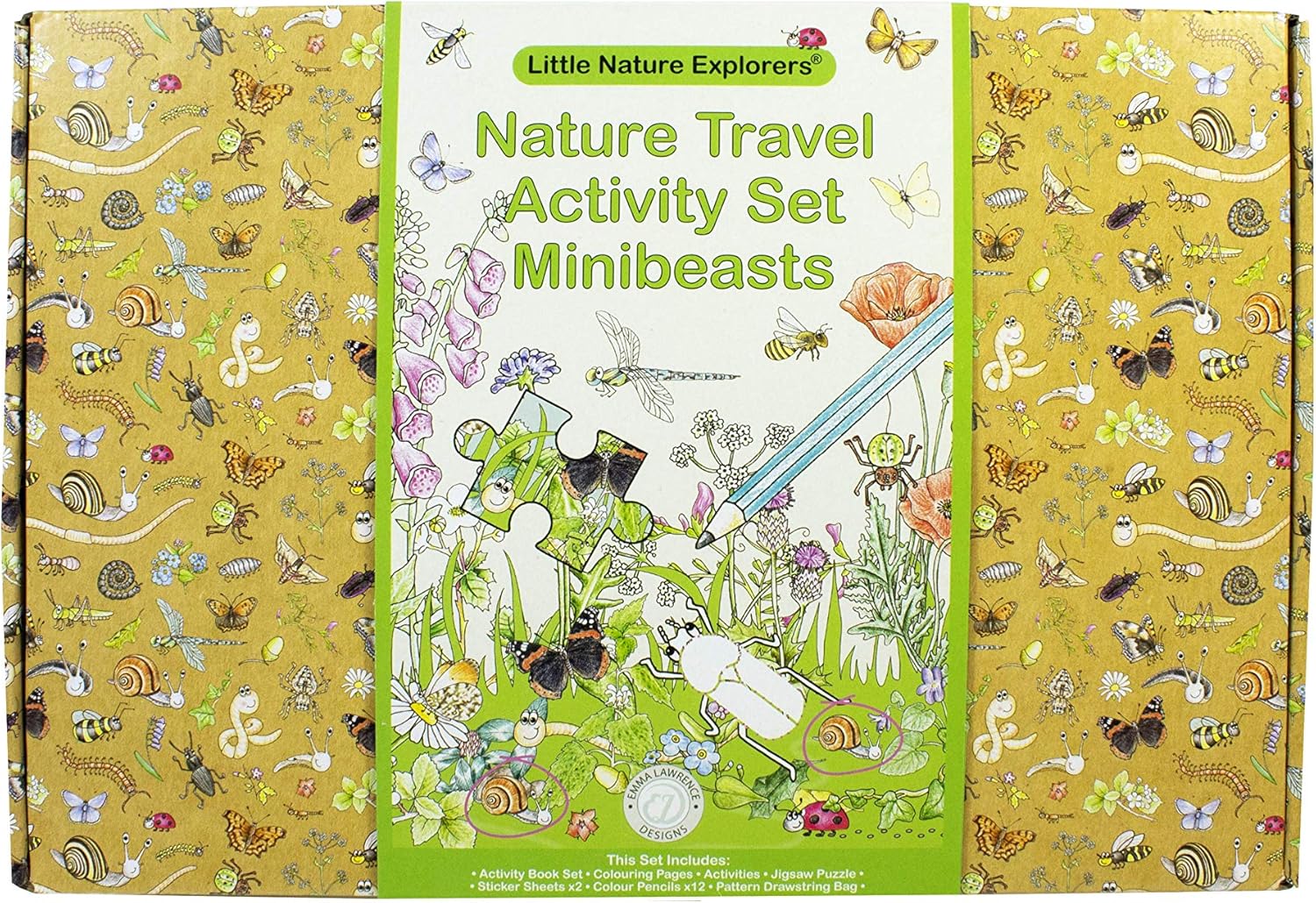 Little Nature Explorers Minibeasts Travel Activity Set – BigaMart