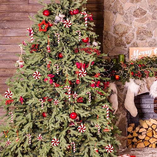 Candyland Tree Decorations Candy Cane Christmas Decorations For Tree