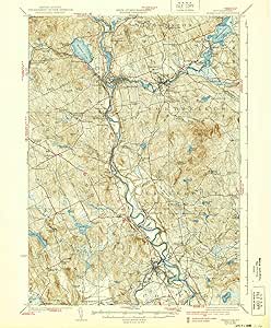 Amazon.com : YellowMaps Penacook NH topo map, 1:62500 Scale, 15 X 15 ...