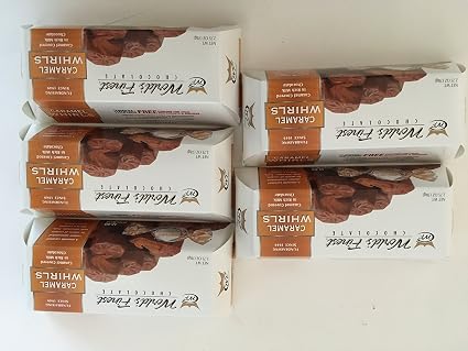 Amazon.com : FRESH and NEW - World's Finest Chocolate - Caramel whirls ...