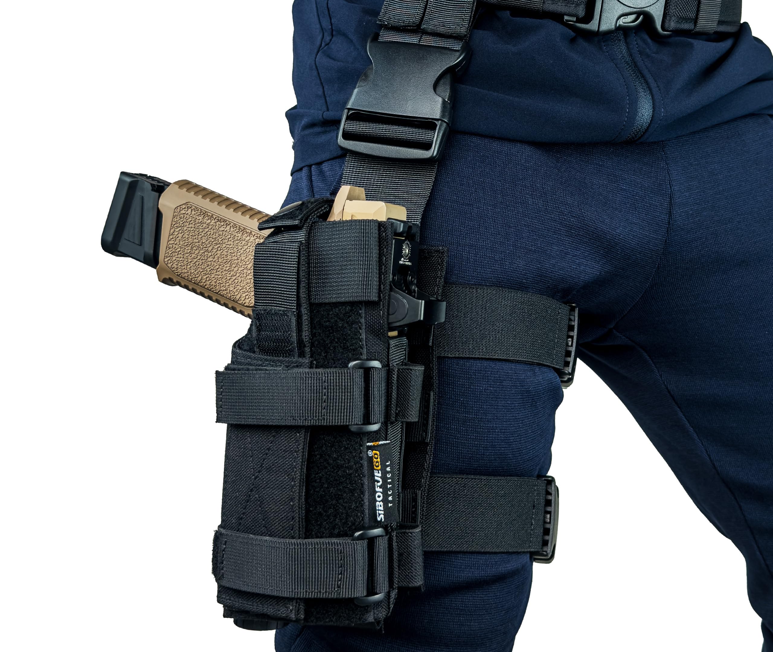 Universal Drop Leg Holster - Adjustable Thigh Holster for Light & Red ...