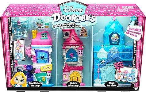 Disney 'Doorables Deluxe Playset: Amazon.com.au: Toys & Games