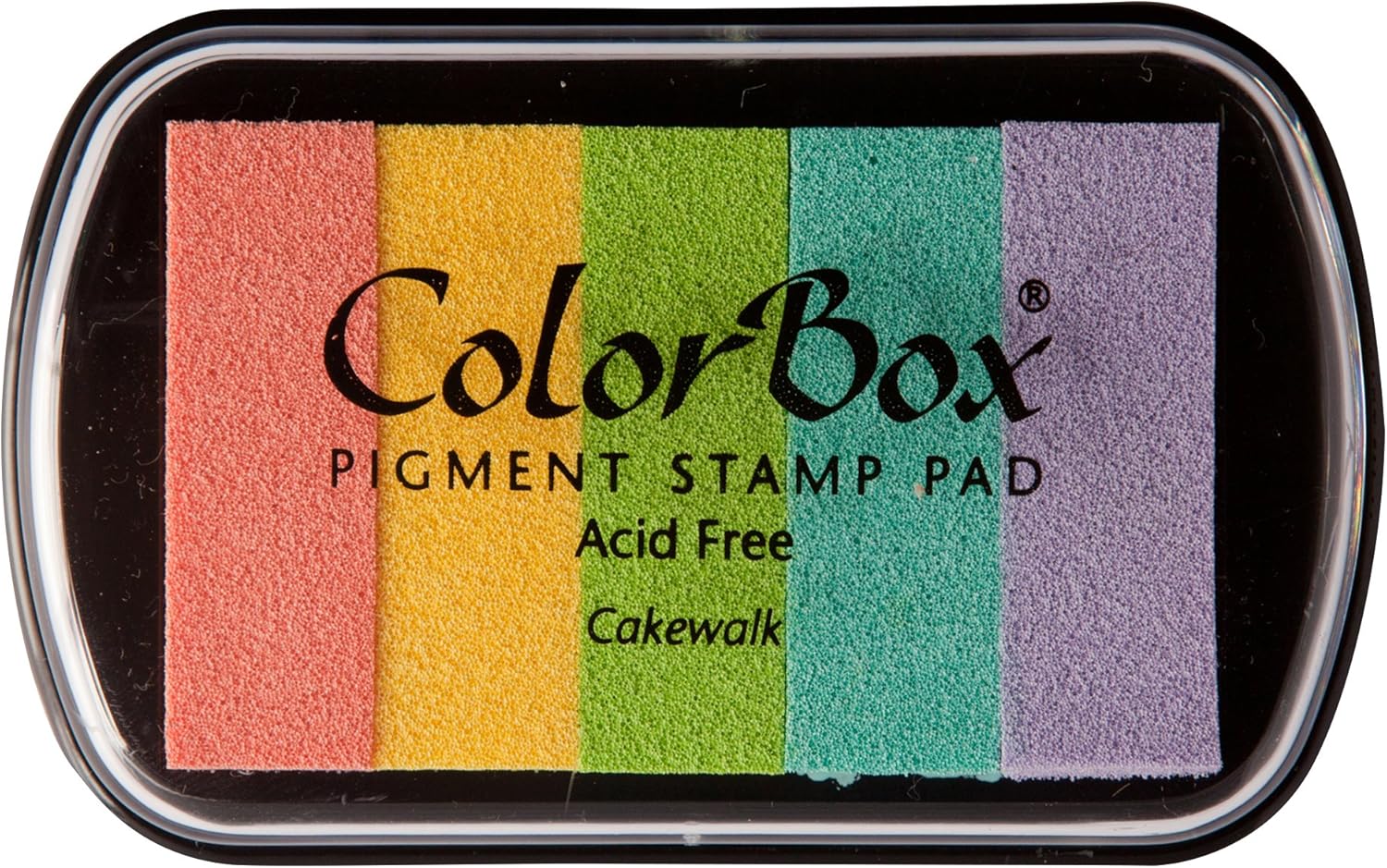 Amazon.com: ColorBox Classic Pigment Multi-color Inkpads, Cakewalk ...