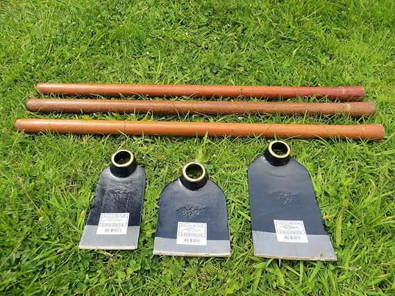 Hoes -Set Of 3 Chillington Crocodile Hoe Heads With 3 x 25 inch (63cm ...