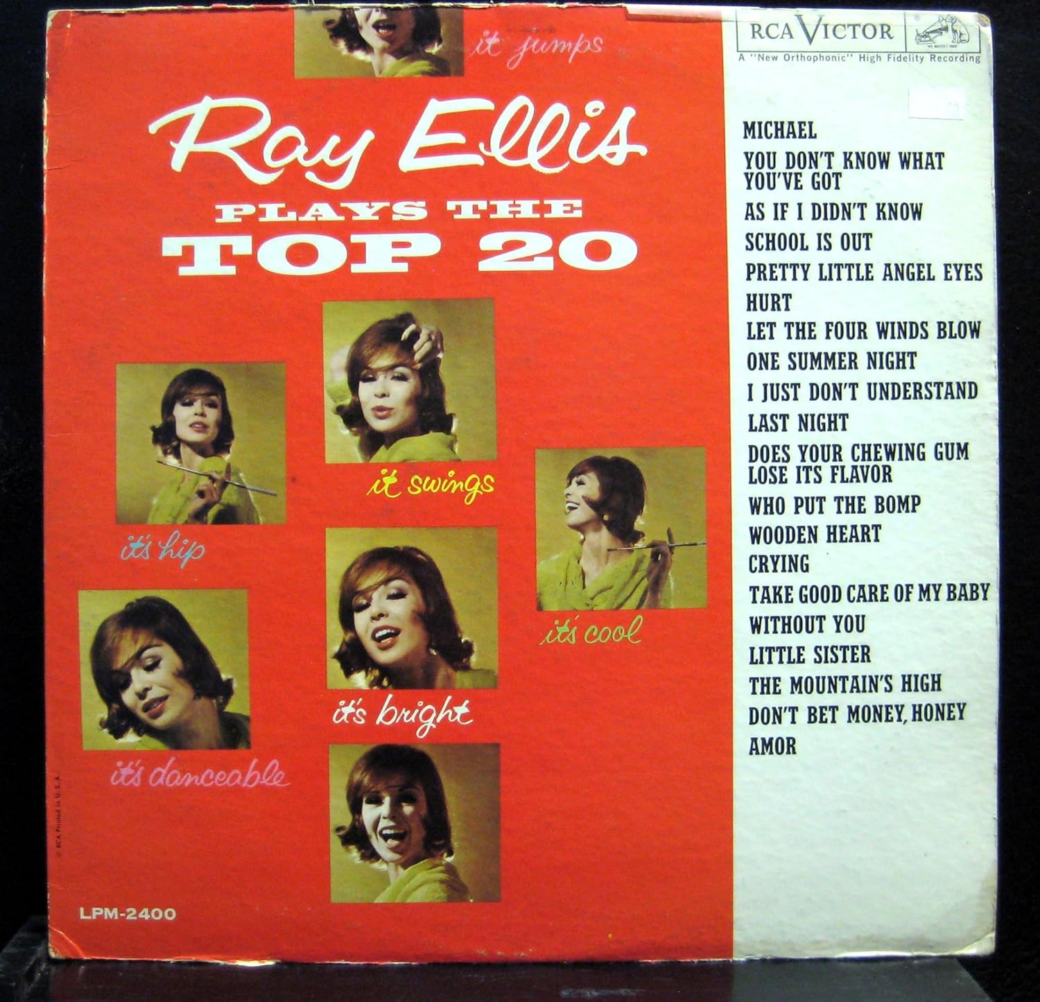 Ray Ellis - RAY ELLIS PLAYS THE TOP 20 vinyl record - Amazon.com Music