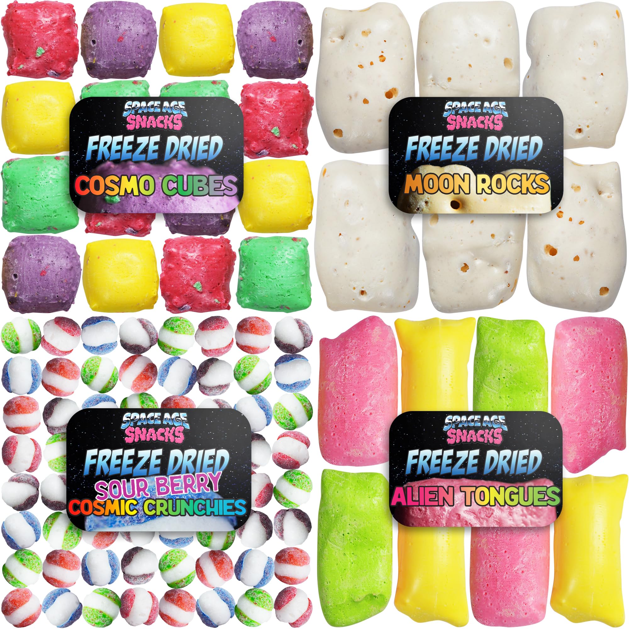 Mua Premium Freeze Dried Candy Variety Pack with 4 Rare Kinds of Candy ...
