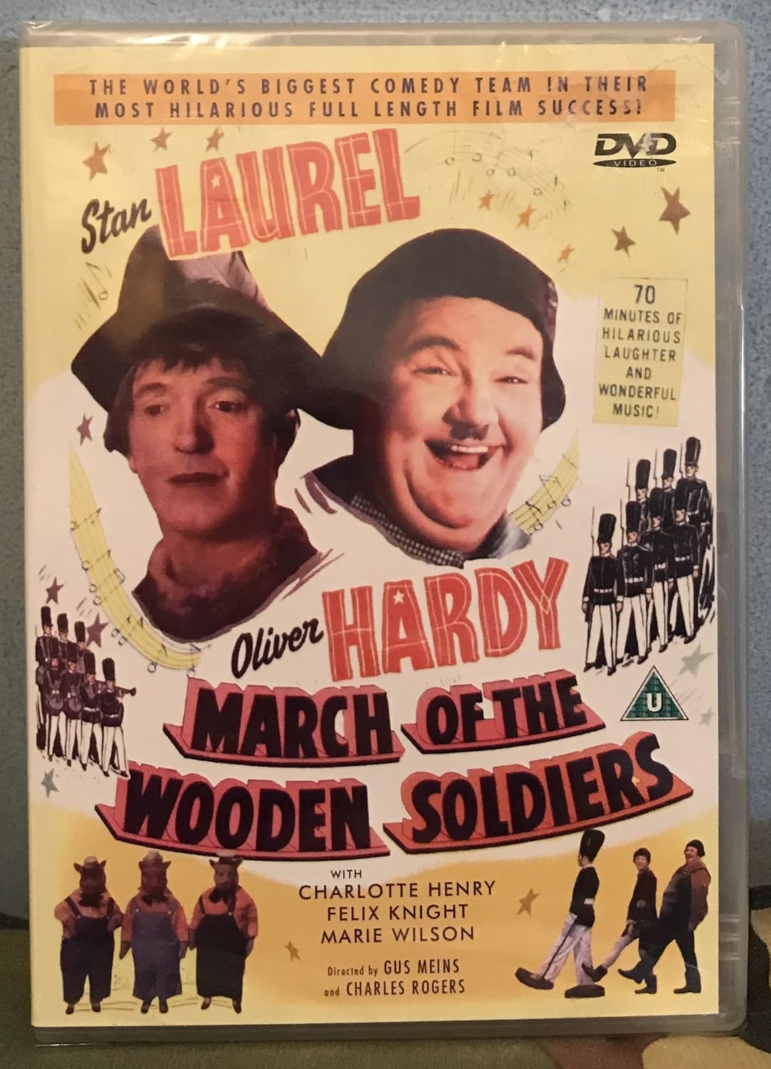 March Of The Wooden Soldiers [DVD]: Amazon.co.uk: Oliver Hardy, Stan ...