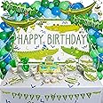 Amazon.com: All-in-One 357 Pc Alligator Birthday Party Decorations ...