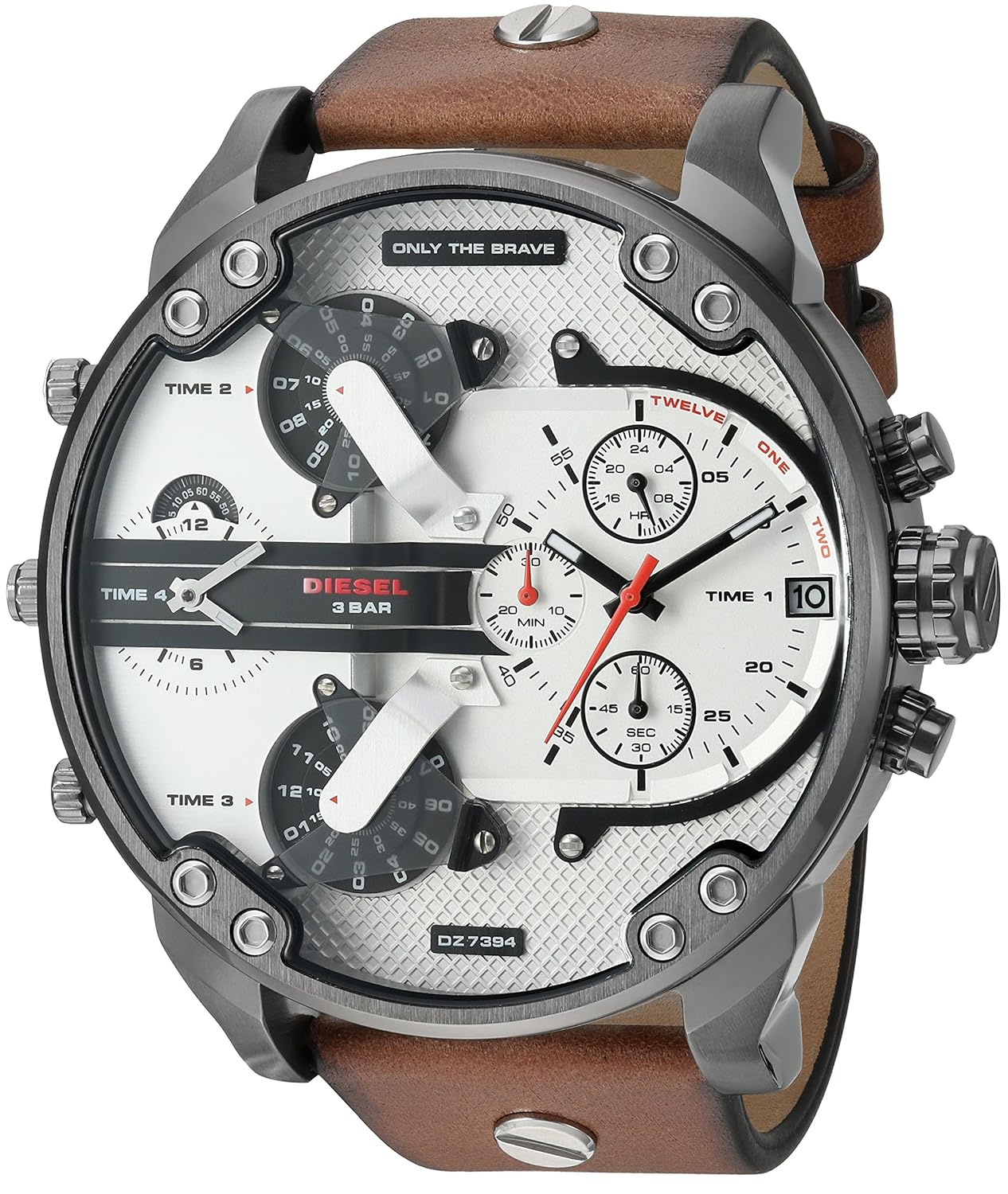 Buy Diesel Analog White Dial (Big Dial) Men's Watch-DZ7394 Online at ...