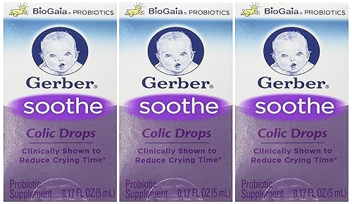Gerber Soothe Colic Drops, (3-Pack) 0.17 oz each in Dubai - UAE | Whizz ...