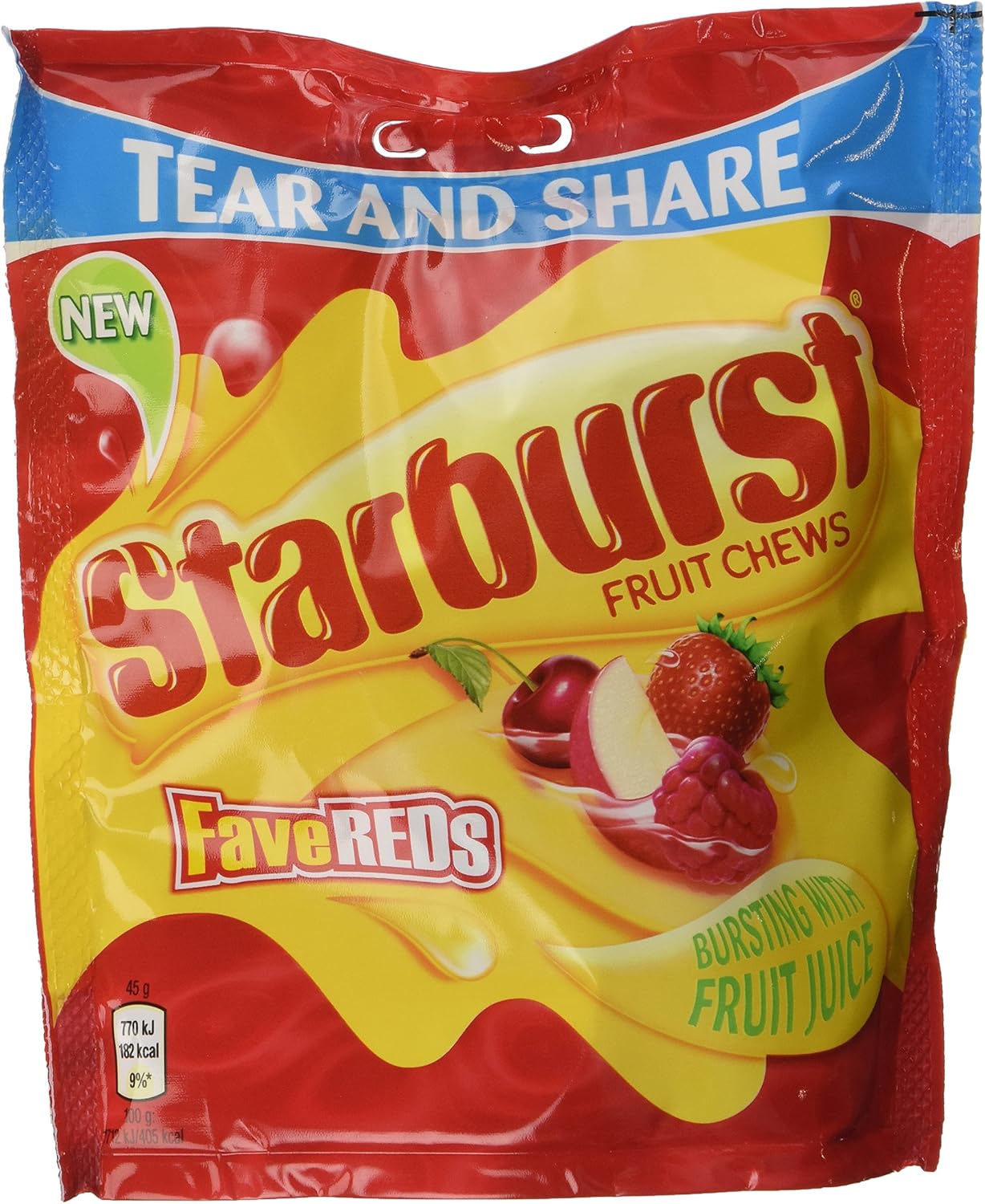 Starburst FaveReds Pouch, 192g: Amazon.co.uk: Grocery