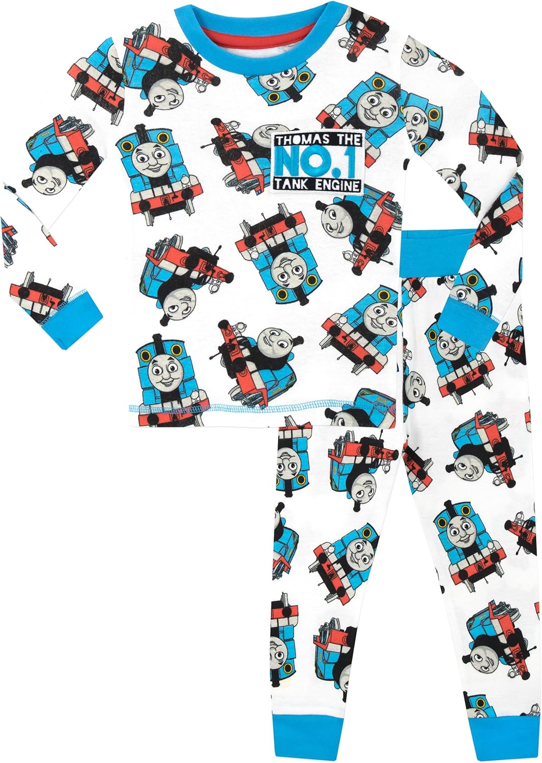 Amazon.com: Thomas & Friends Boys' Thomas The Tank Engine Pajamas Size ...