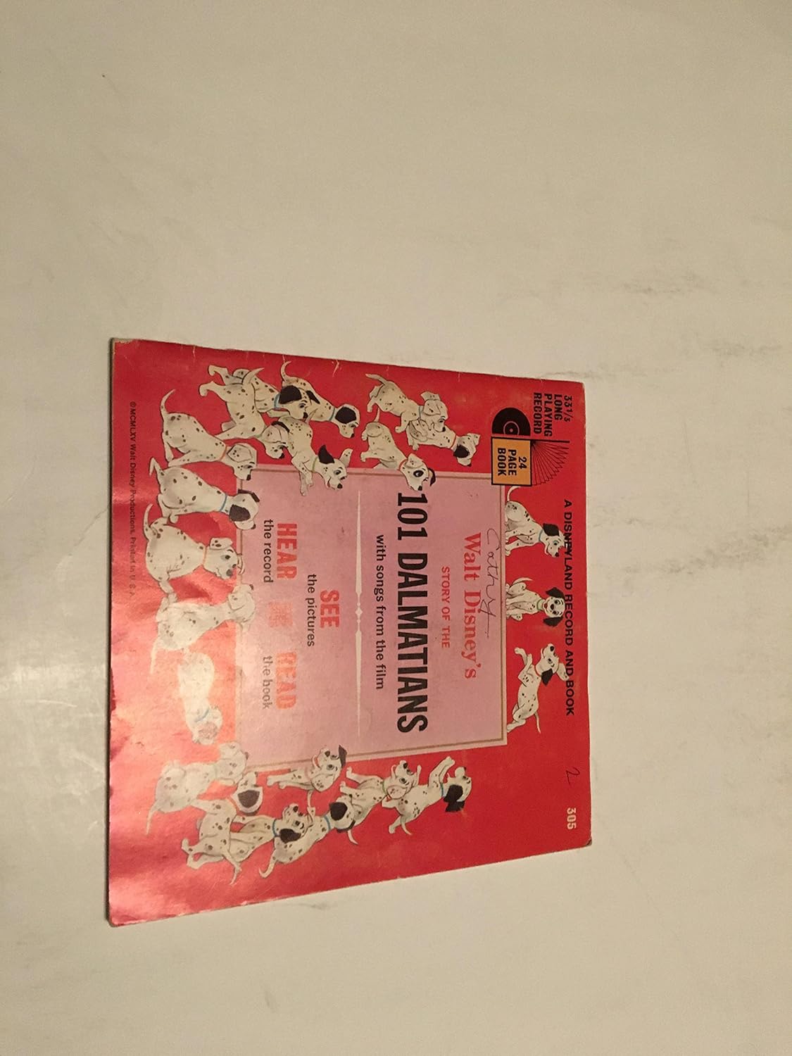 VARIOUS - STORY OF THE 101 DALMATIANS BOOK AND RECORD SET - Amazon.com ...