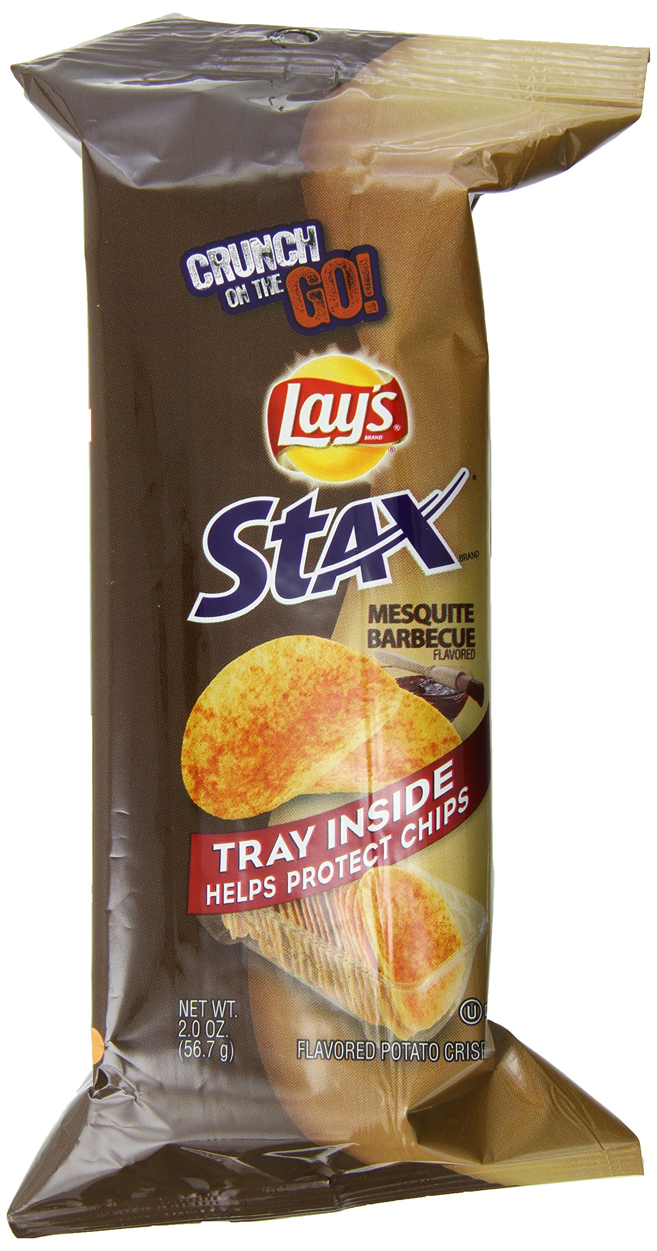 Amazon.com: Lay's Stax Mesquite Barbecue Flavored Potato Crisps 5.5 oz