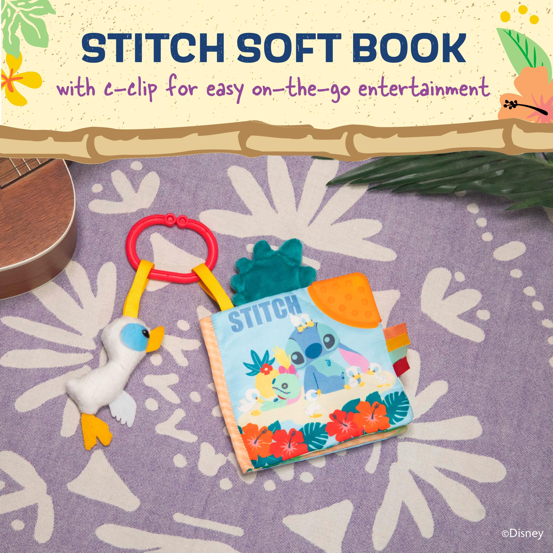 Mua KIDS PREFERRED Disney Baby Lilo & Stitch Soft Book: Stitch ON-The ...