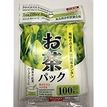 Daiso Japan Empty Tea Filter Bag 100 Pieces Made In Japan Size × ...
