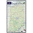 Amazon.com : Indiana State Physical Map - 14.2 x 23.3 Inches - Paper ...