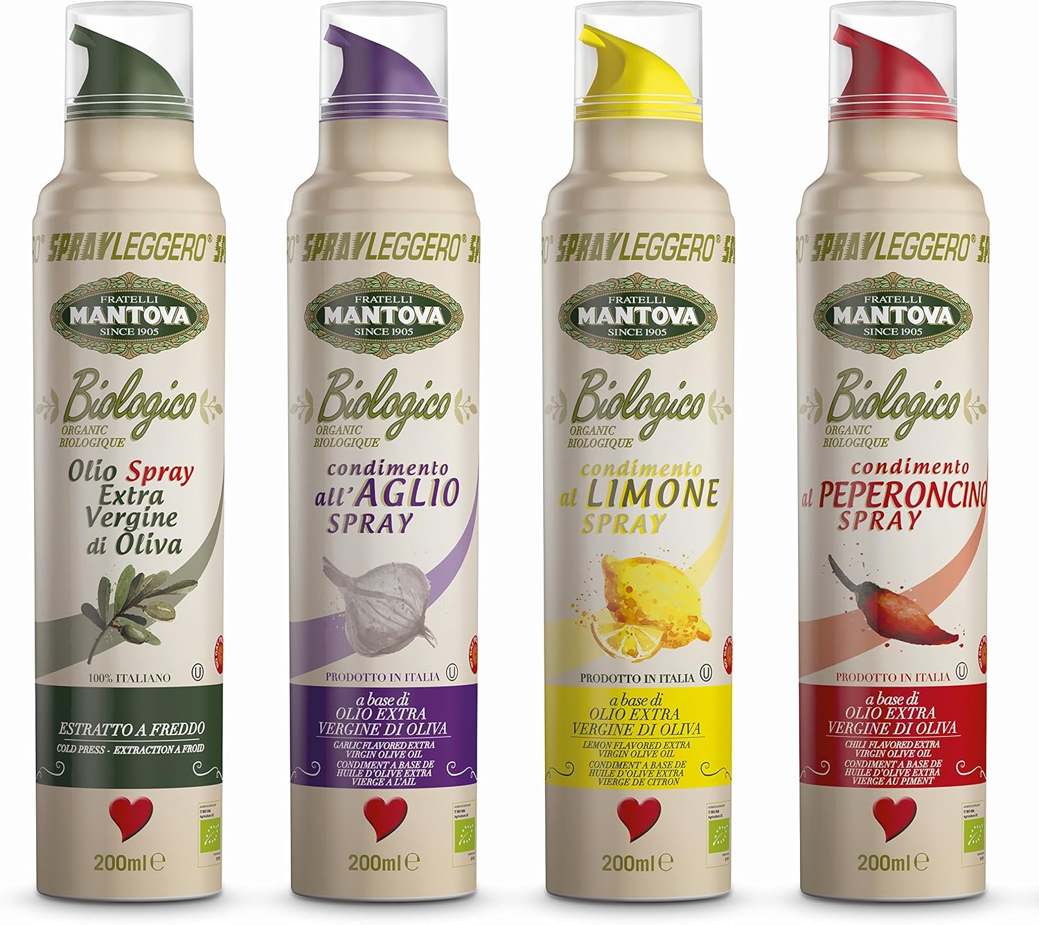 Olio Biologico Spray Extra Vergine di Oliva 100% Italiano e ...