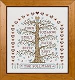 Genealogical Family Tree Sampler Cross Stitch Kit from Wye Needlecraft ...