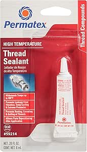 Permatex 59214 High Temperature Thread Sealant, 6 ml Tube: Amazon.ca ...